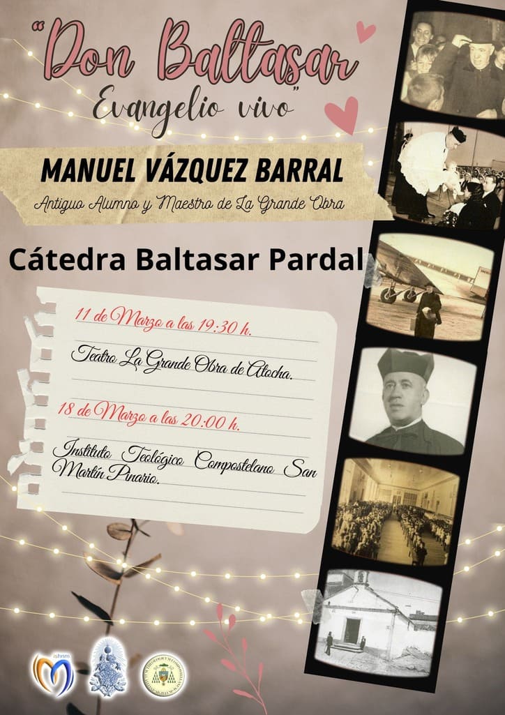 Fechas de la cátedra "Don Baltasar" 2025 - "Don Baltasar Evangelio Vivo ...